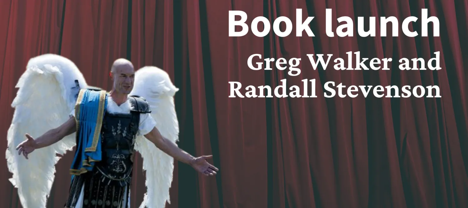 Book launch: Greg Walker and Randall Stevenson | English and Scottish ...
