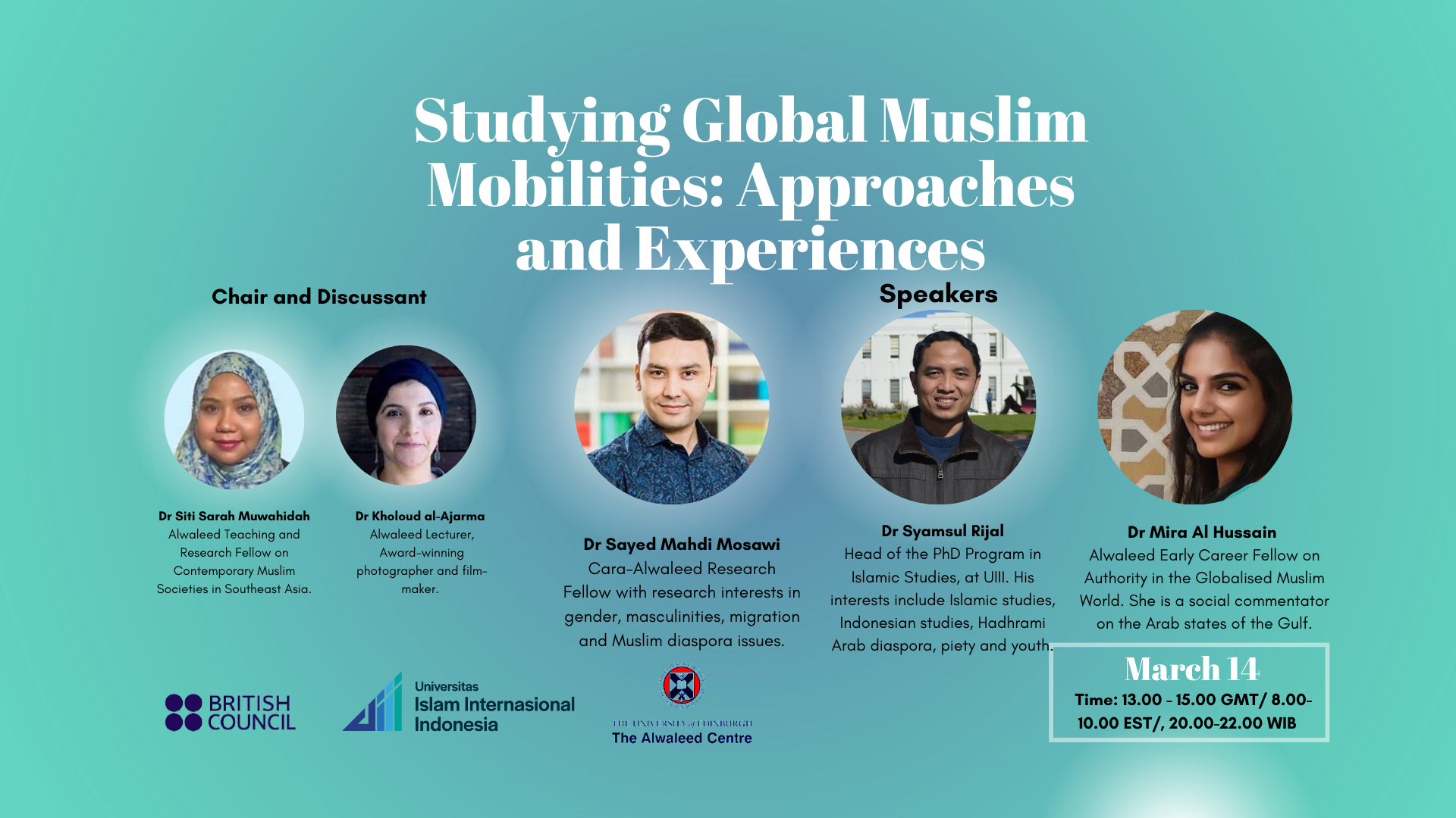 Studying Global Muslim Mobilities: Approaches and Experiences | Centre ...